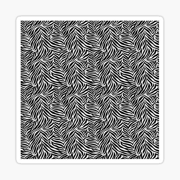"Animal Print. Zebra Skin" Sticker by MelisaRedondo | Redbubble