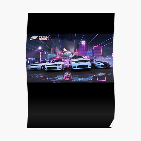 "Forza Horizon " Poster for Sale by Maximilianmuler | Redbubble