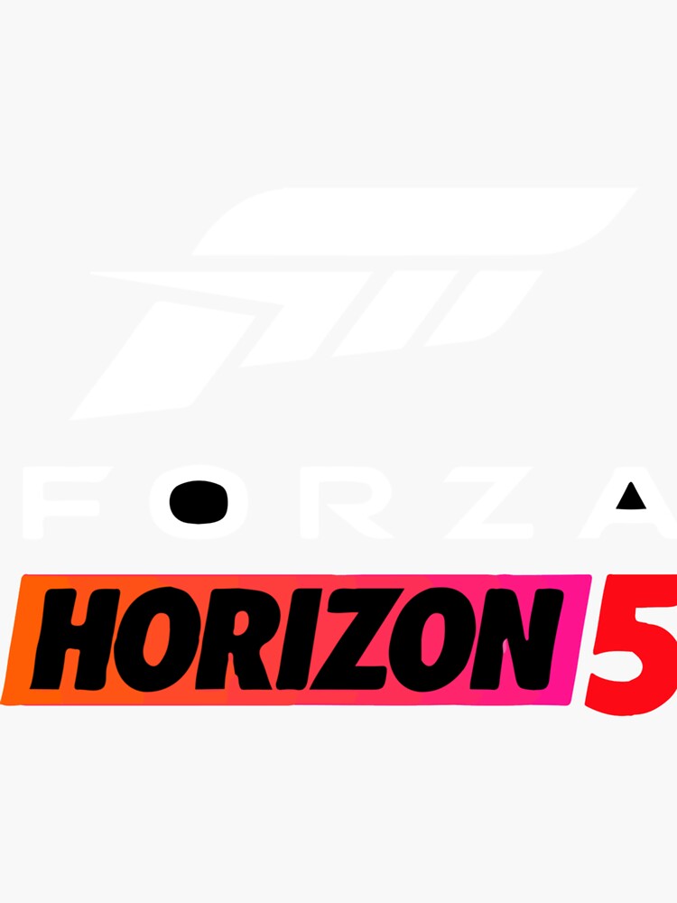 "Forza Horizon 5 " Sticker for Sale by Maximilianmuler | Redbubble