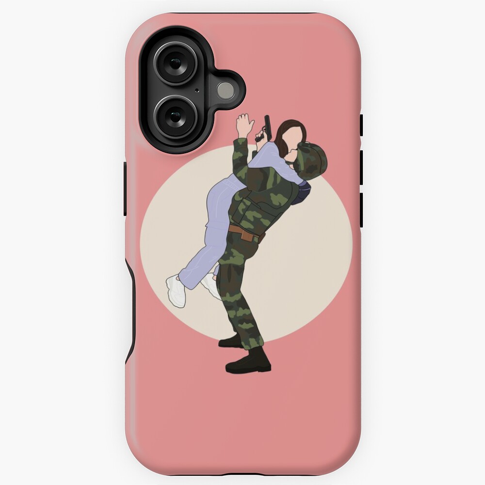 Pegatina con la obra «Crash landing on you! Fall» de MomosDrawing ...