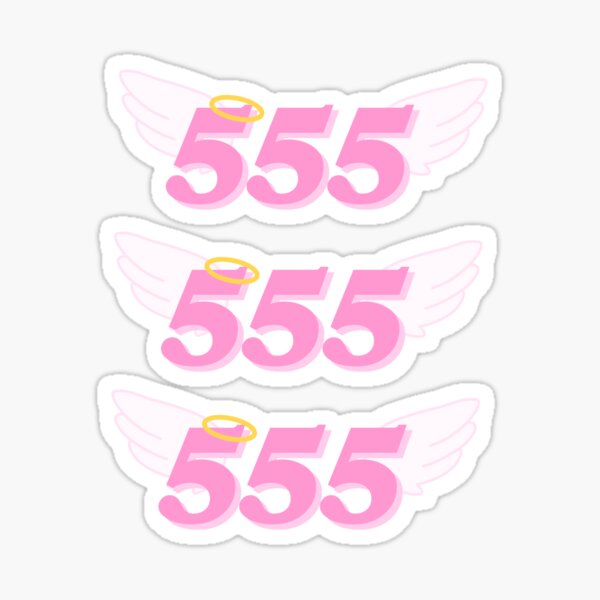 "555 sticker pack " Sticker by LucienStore | Redbubble