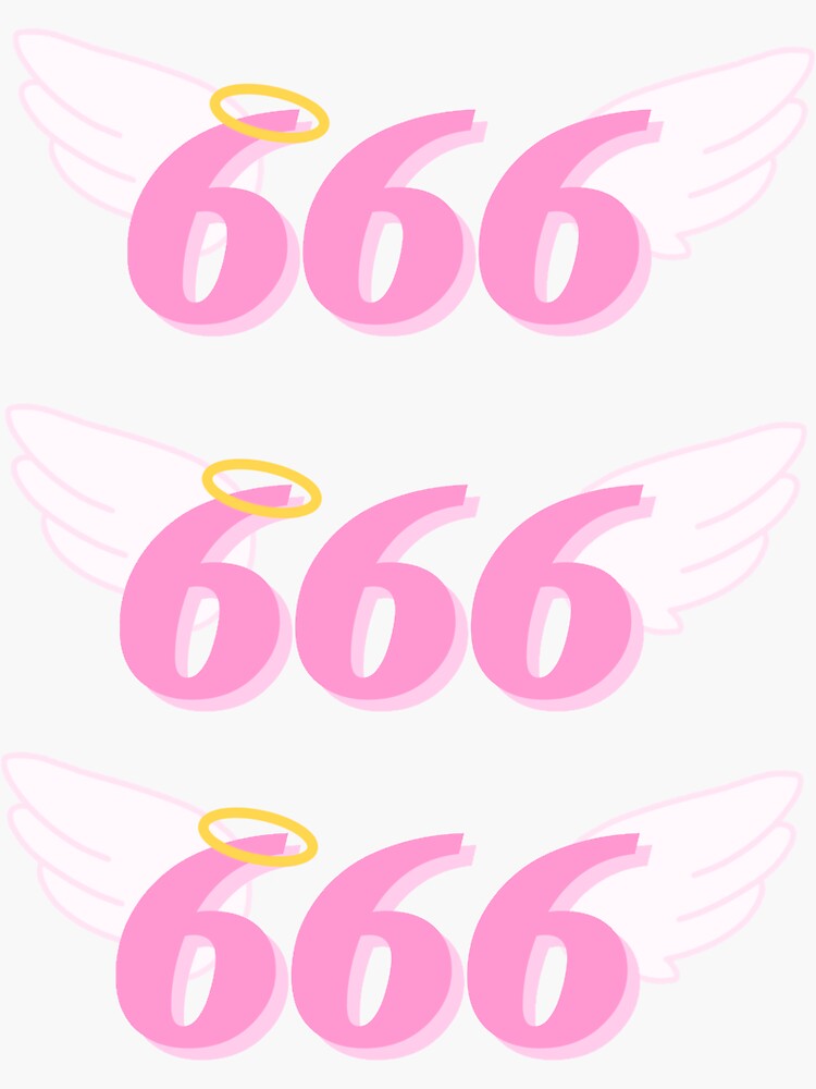 "666 sticker pack" Sticker for Sale by LucienStore | Redbubble