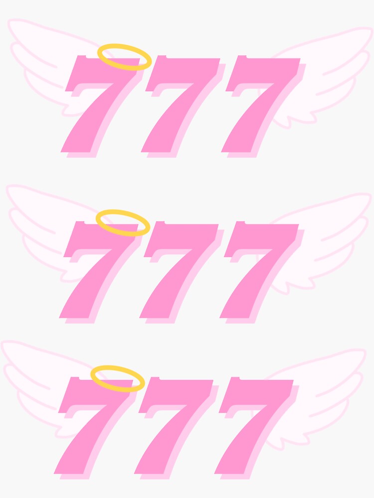 "777 sticker pack" Sticker for Sale by LucienStore | Redbubble