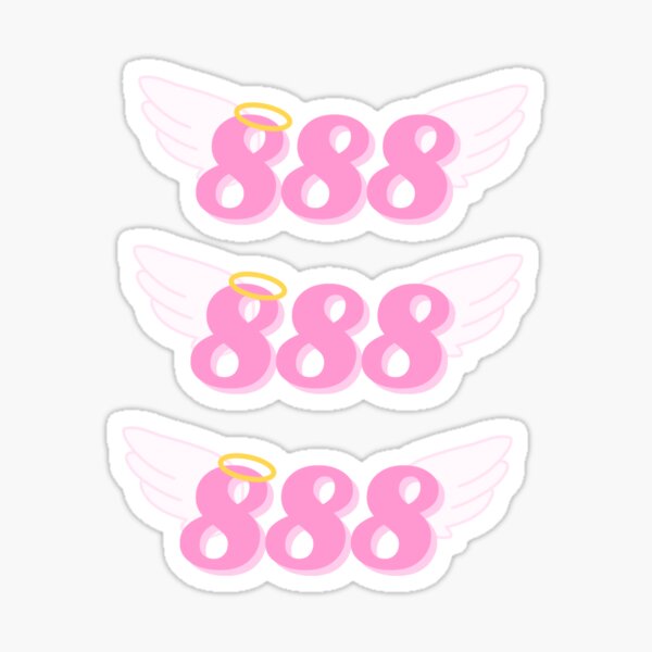 "888 sticker pack" Sticker for Sale by LucienStore | Redbubble