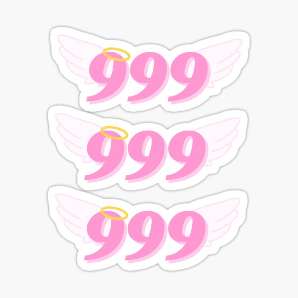 "999 sticker pack" Sticker for Sale by LucienStore | Redbubble