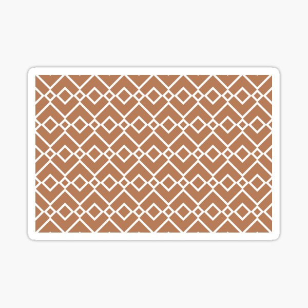 "Clay Brown and White Tessellation Pattern 23 Pairs Diamond Vogel 2022 ...