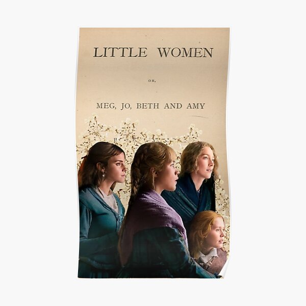 "Little Women Title Page " Poster for Sale by chrisevanswife | Redbubble