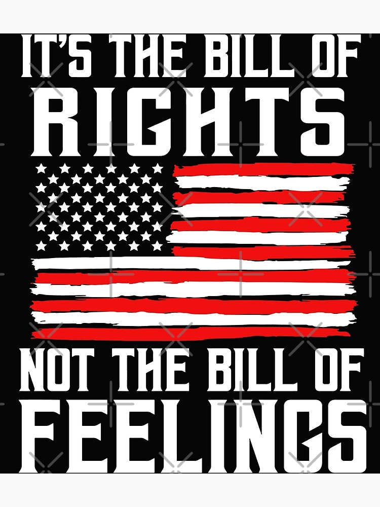 "It's the Bill of Rights Not the Bill of Feelings Second Amendment Gun ...