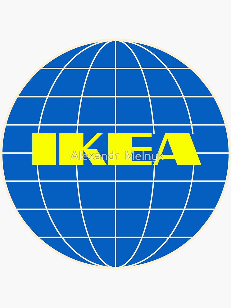 "Ikea" Sticker for Sale by flourpacket | Redbubble