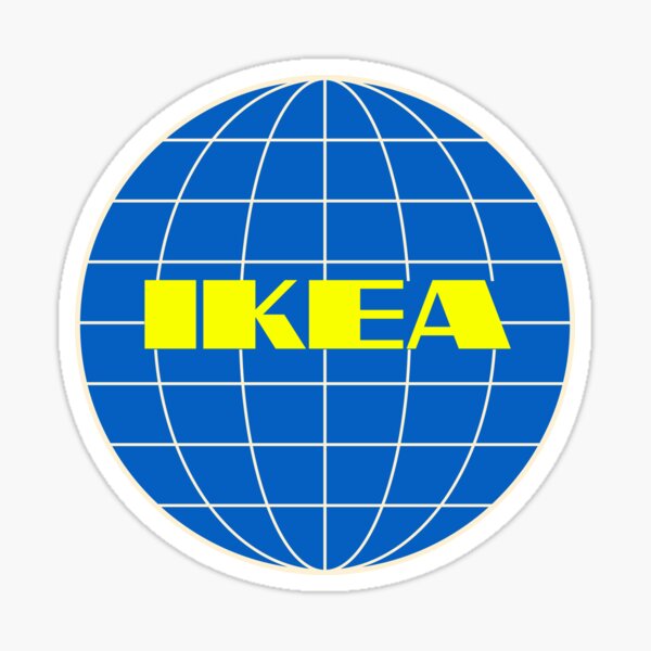 "Ikea" Sticker for Sale by flourpacket | Redbubble