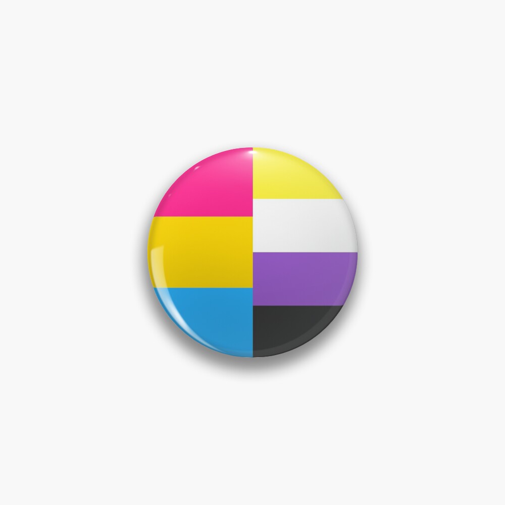 "Pansexual + Trans Flags" Sticker for Sale by neopronouns | Redbubble