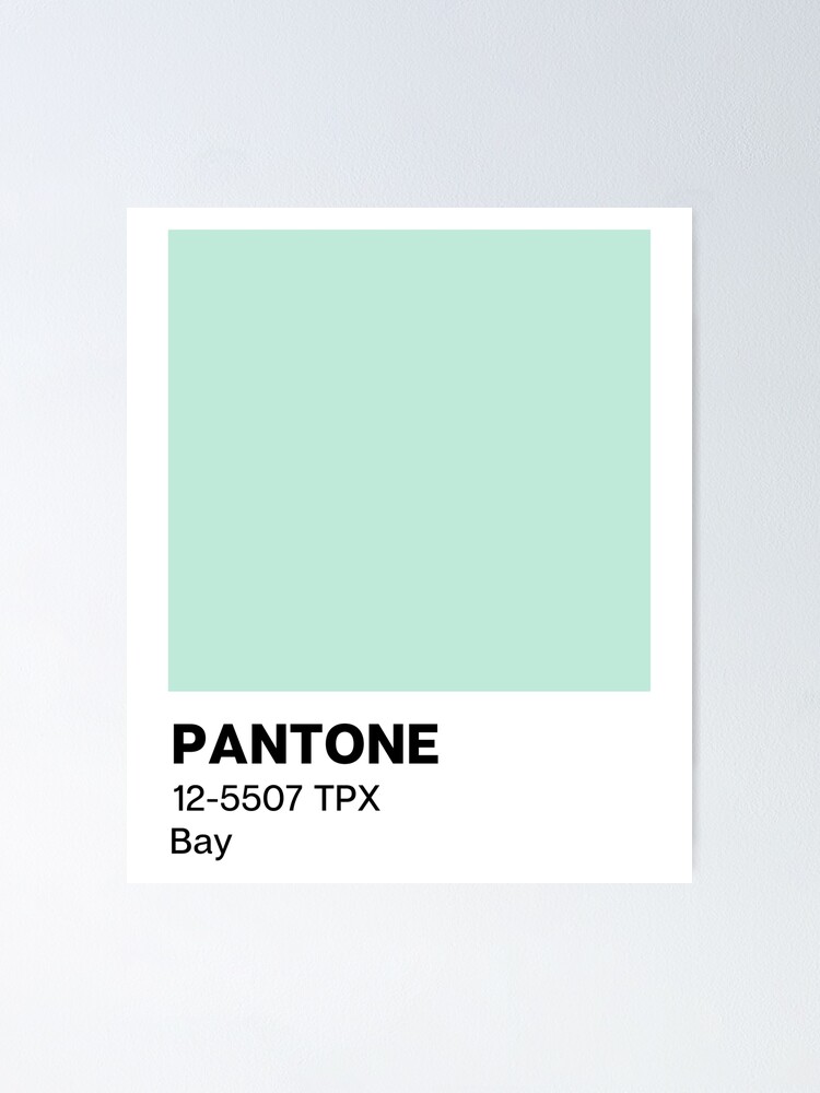 "Pantone Bay" Poster for Sale by piastrelli | Redbubble