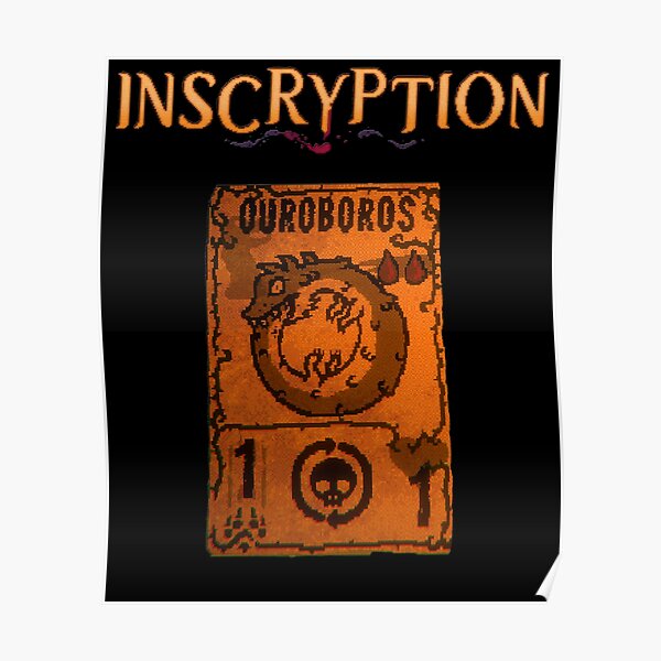"Inscryption Psychological Horror Ouroboros Card Game Halloween Scary ...