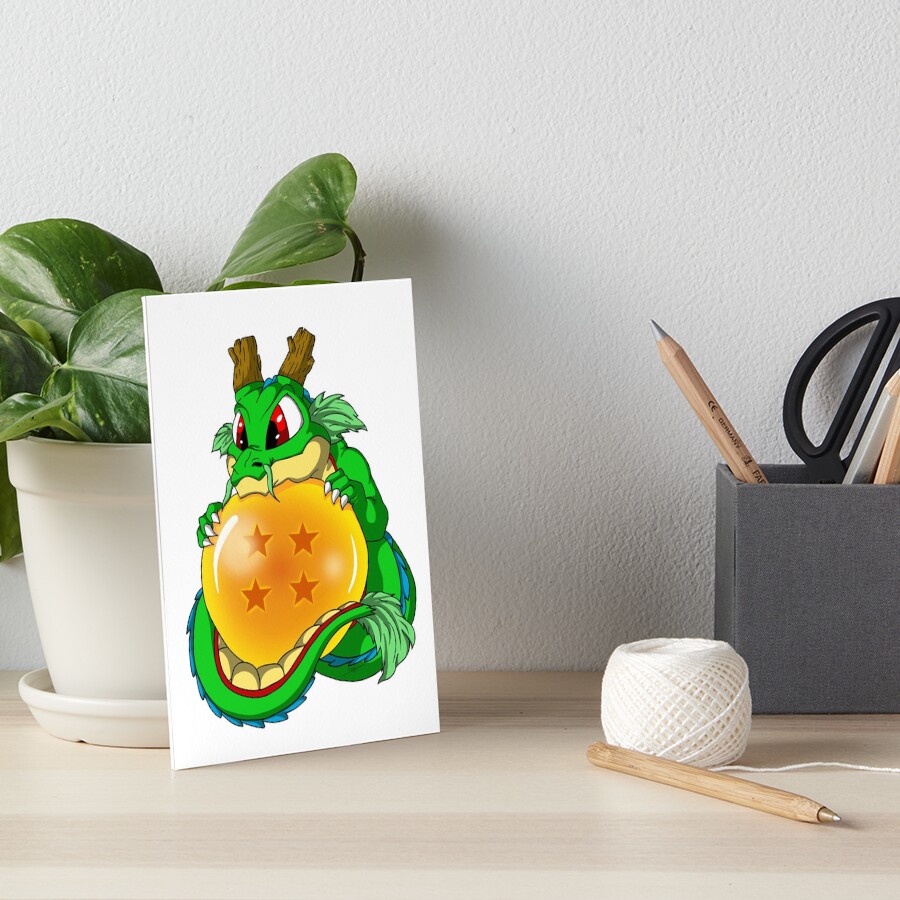 "SHENRON CHIBI DRAGON BALL" Art Board Print for Sale by KrokMin | Redbubble
