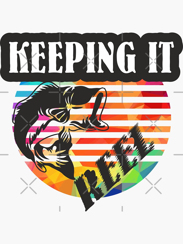 "Keeping it Reel" Sticker for Sale by HappyBox-- | Redbubble