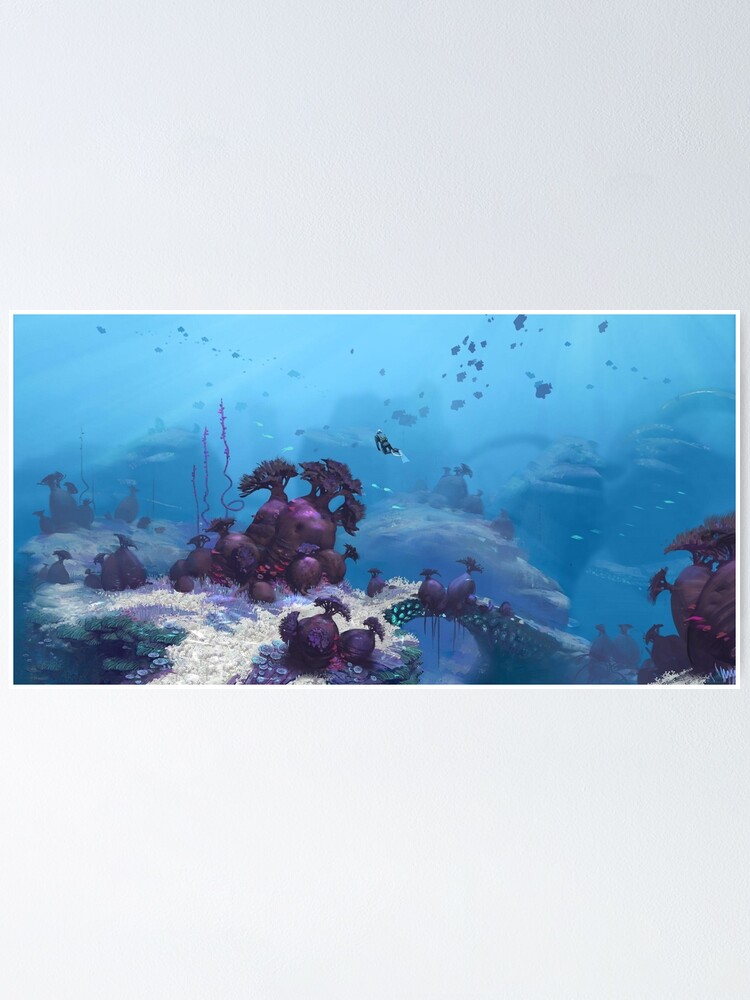 "Subnautica Ocean Art" Poster for Sale by Vintage-Travler | Redbubble