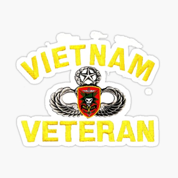 "MacV Sog Vietnam Veteran" Sticker for Sale by Walter Colvin | Redbubble