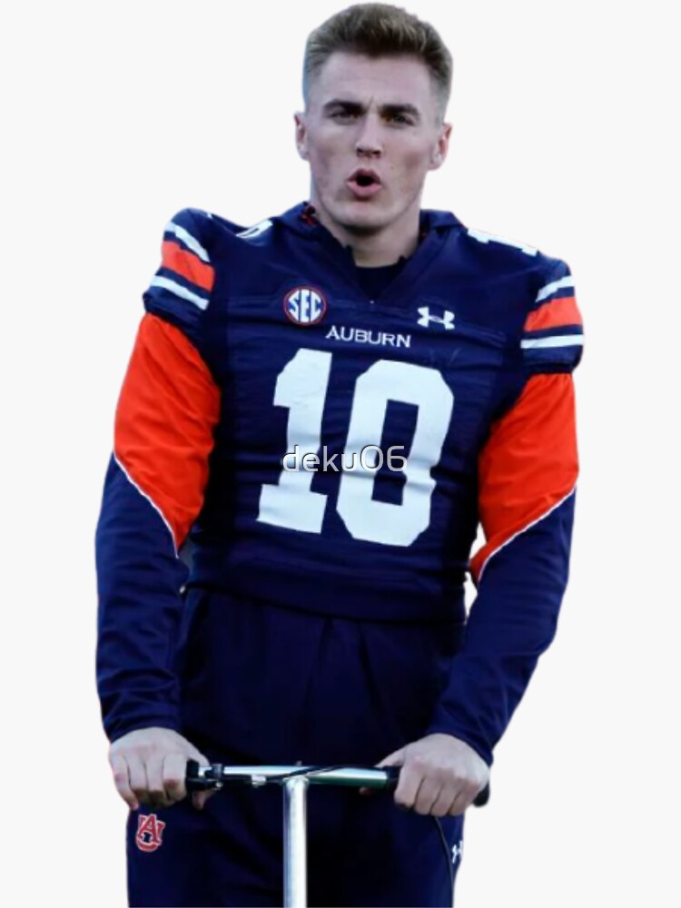 "Bo Nix riding scooter" Sticker for Sale by deku06 | Redbubble