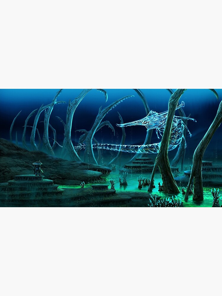 "Subnautica Ghost Reaper " Poster for Sale by Vintage-Travler | Redbubble