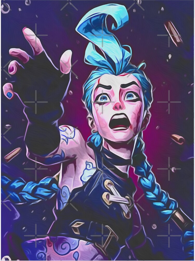 Pegatina «Más que Awesome Jinx Arcane Illustration Regalos para ...