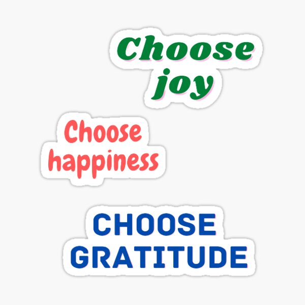 "choose joy happy positivity vsco cute saying aesthetic quote" Sticker ...