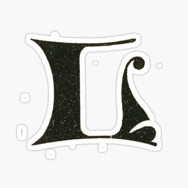 "Gothic initials fonts from Draughtsman's Alphabets by Hermann Esser ...