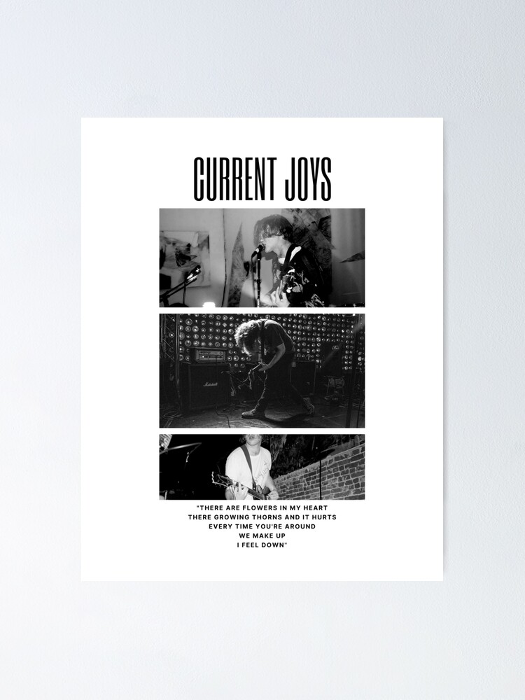 "Current Joys - Live Show Logo" Poster by ici1575 | Redbubble