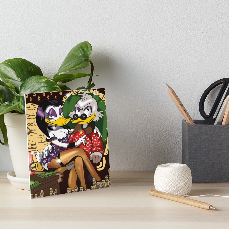 "Rich duck" Poster for Sale by LUNAROSsAa | Redbubble
