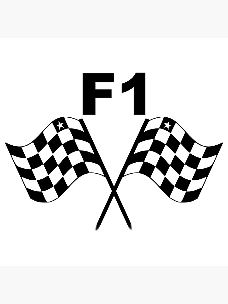 Póster «Fórmula 1 Línea de meta: fanático del Grand Prix Motorsport» de ...