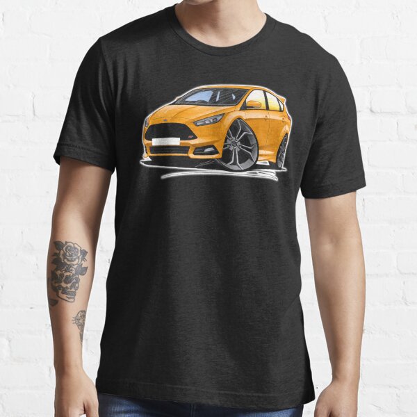 "Ford Focus (Mk3 Facelift) ST Orange " T-shirt for Sale by DrunksOnion ...