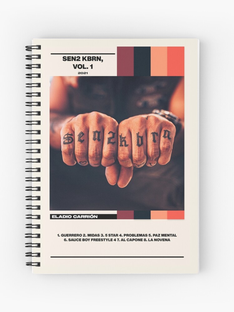 "Eladio carrion" Spiral Notebookundefined by Fearst | Redbubble