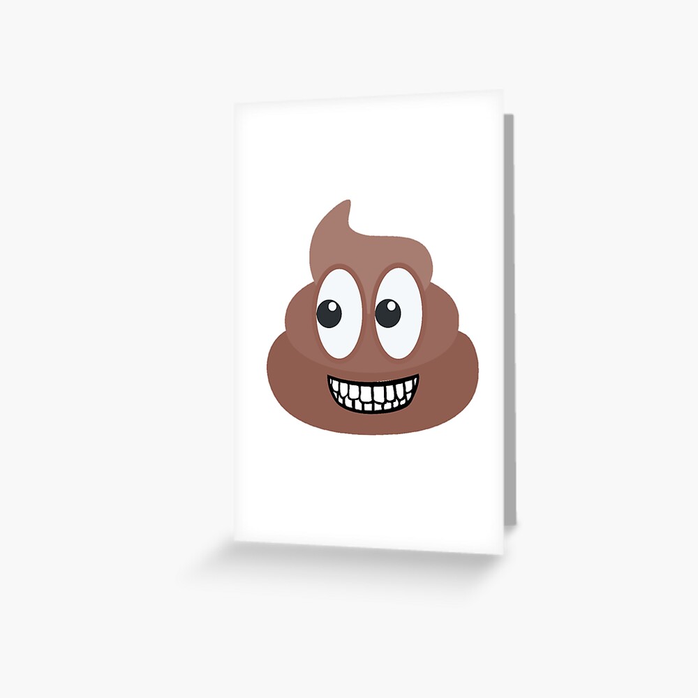 "i caca, funny emoji, meme" Greeting Card for Sale by Special-Art1 ...