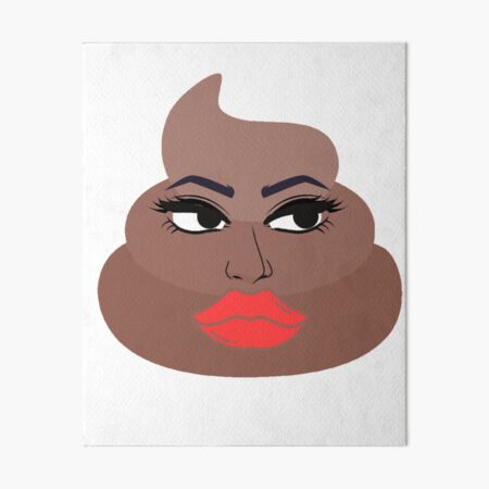 "i caca, funny emoji, meme" Art Board Print for Sale by Special-Art1 ...