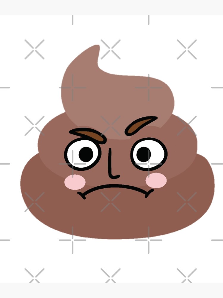 "i caca, funny emoji, meme" Poster for Sale by Special-Art1 | Redbubble