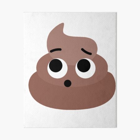"i caca, funny emoji, meme" Art Board Print by Special-Art1 | Redbubble