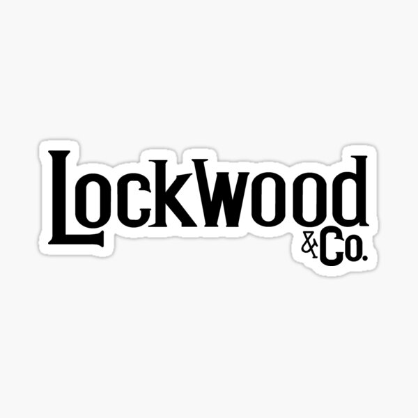 "Lockwood and Co." Sticker for Sale by AudF | Redbubble