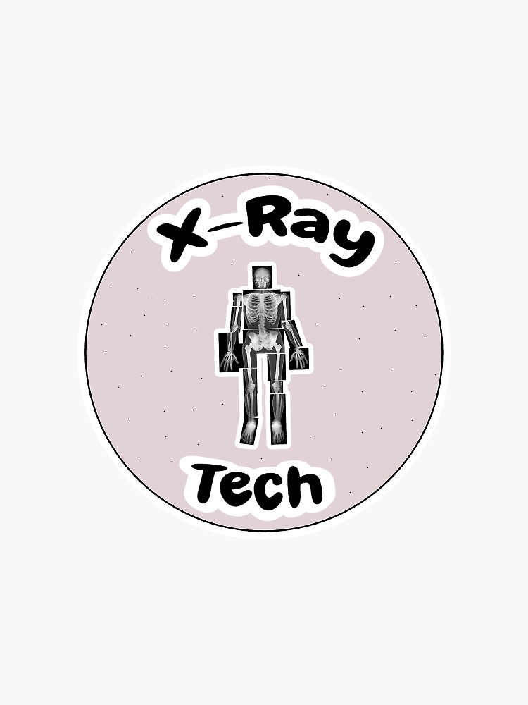 "X-Ray Tech" Sticker by Myadaigneault | Redbubble