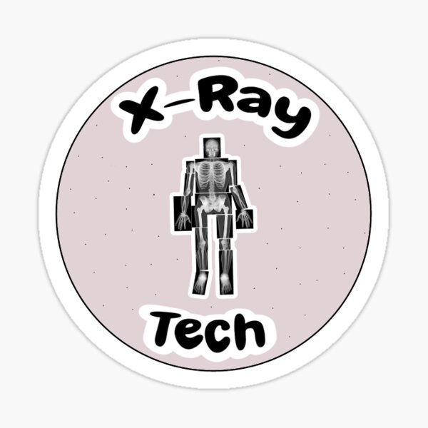"X-Ray Tech" Sticker by Myadaigneault | Redbubble