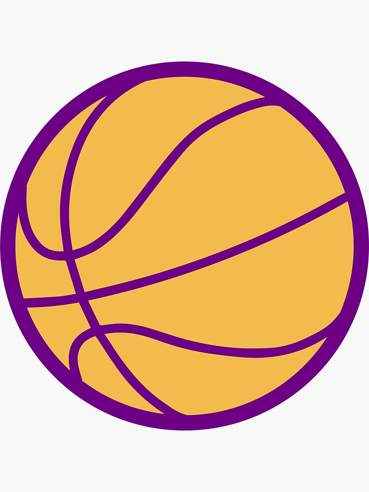 "Lakers Basketball All Over Print" Sticker for Sale by LakeshowThreads ...