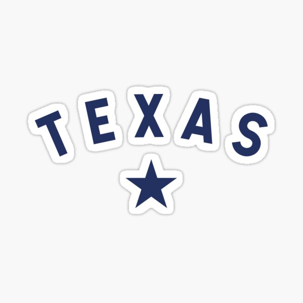 "The Texan" Sticker for Sale by franklinprintco | Redbubble