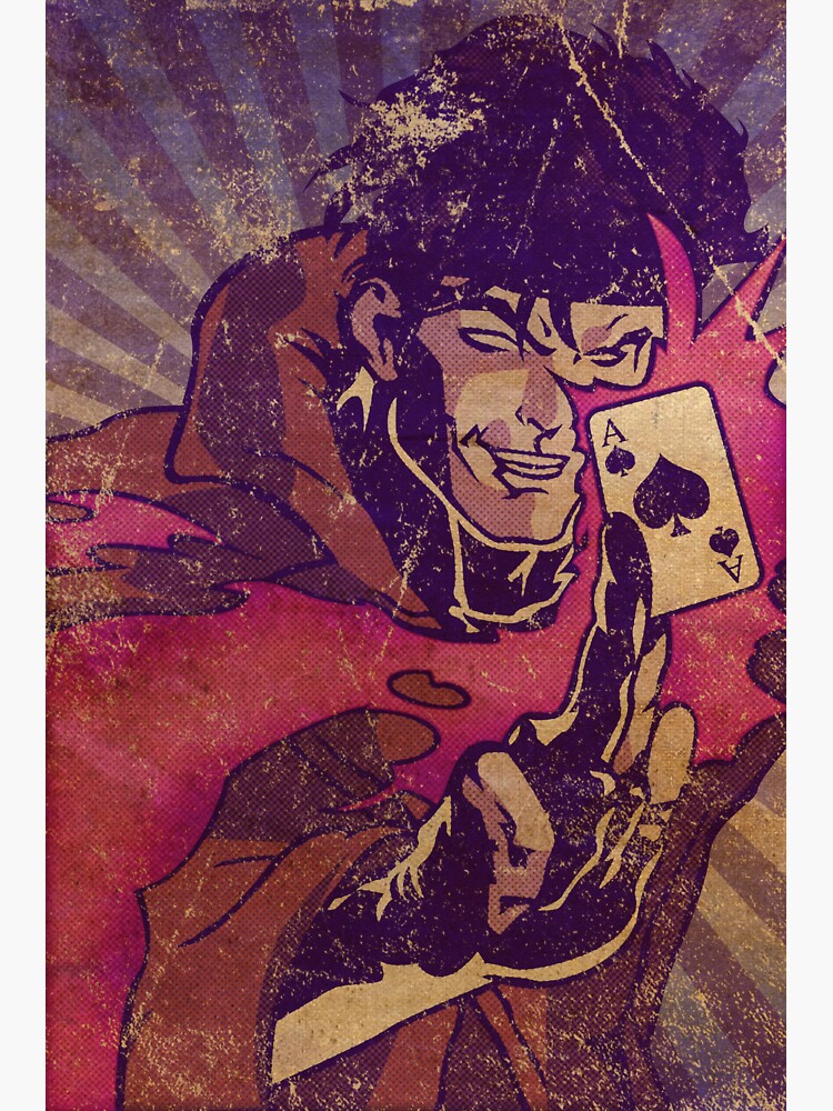 "Gambit" Sticker for Sale by bartvision | Redbubble