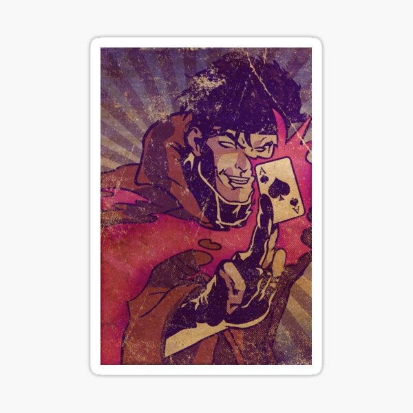 "Gambit" Sticker for Sale by bartvision | Redbubble