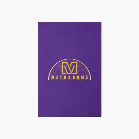 "Metrodome " Art Board Print by DeadStadium | Redbubble