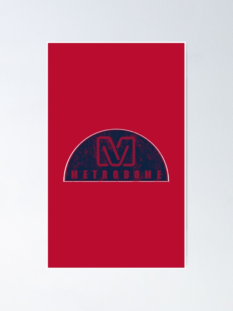 "Metrodome " Poster for Sale by DeadStadium | Redbubble