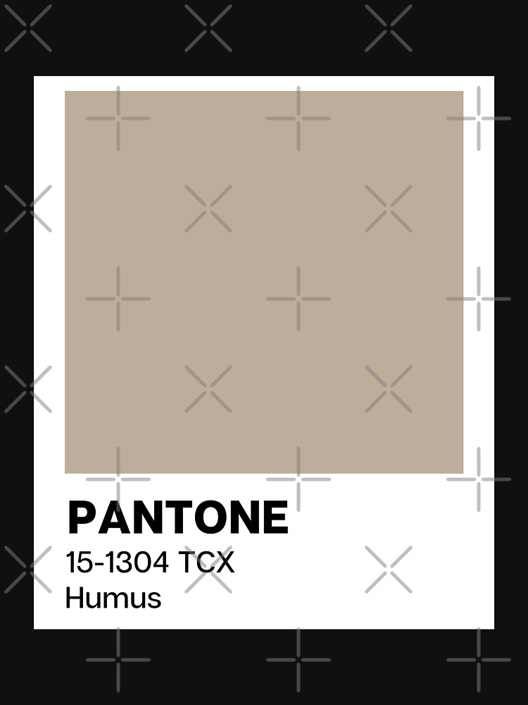 "Pantone Humus" T-shirt for Sale by piastrelli | Redbubble | pantone ...