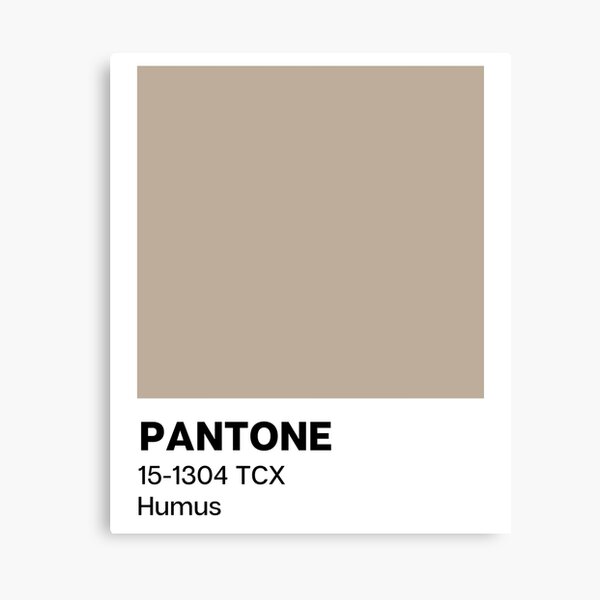 Lienzo «Humus Pantone» de piastrelli | Redbubble