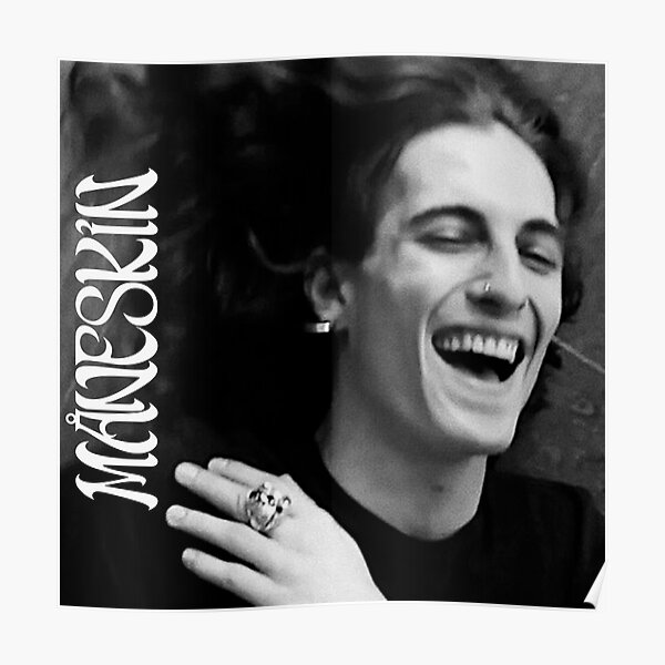 "Damiano David Maneskin" Poster von Gonzalezmoy6 | Redbubble