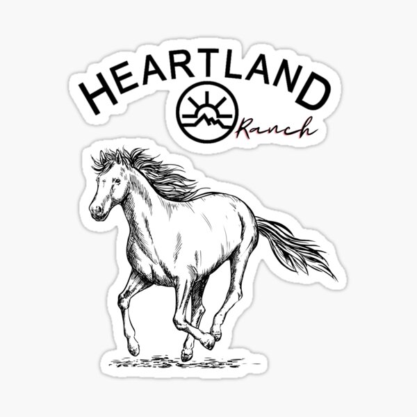 "Heartland, Heartland Horse" Sticker for Sale by STARPULL | Redbubble