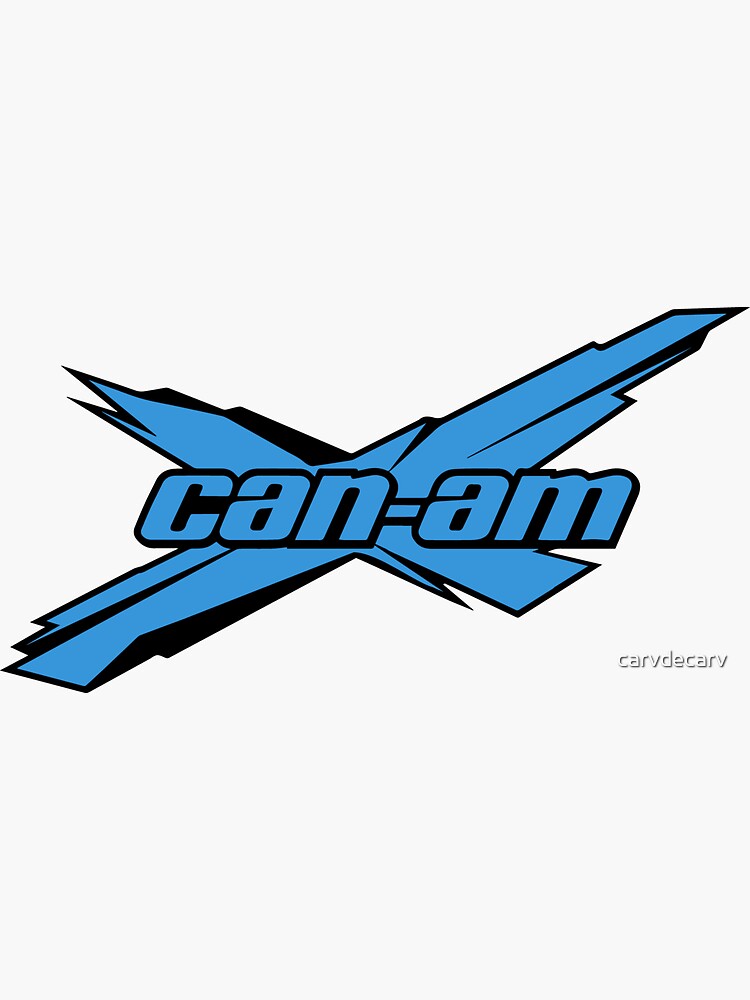 "Can-Am Logo" Sticker for Sale by carvdecarv | Redbubble
