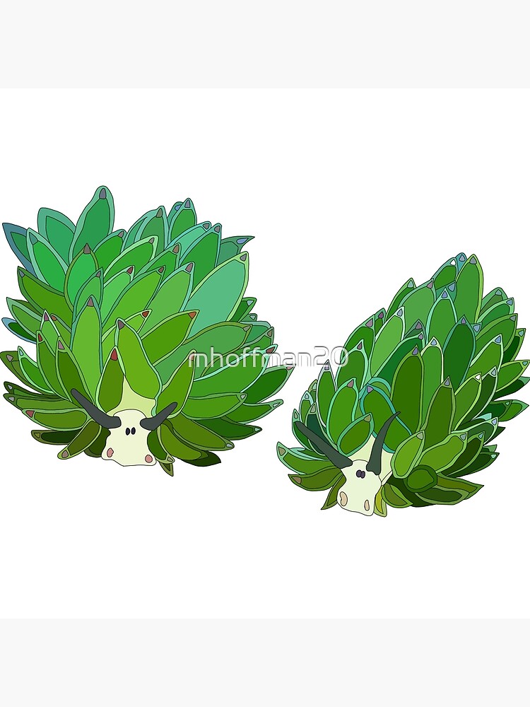 "Leaf sheep sea slugs " Art Board Print for Sale by mhoffman20 | Redbubble